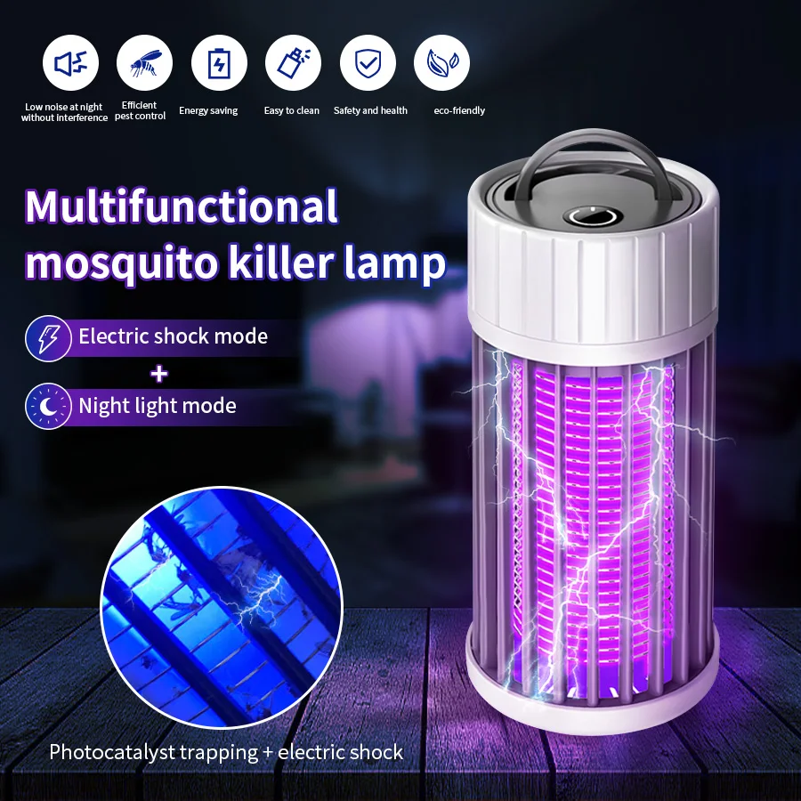 Mosquito Killer Lamp Rechargable Mosquito Killing Lamps Electric ...