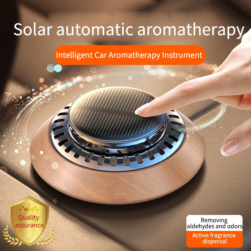 Car Air Refresher Car aromatherapy Solar automatic aromatherapy Natural ...