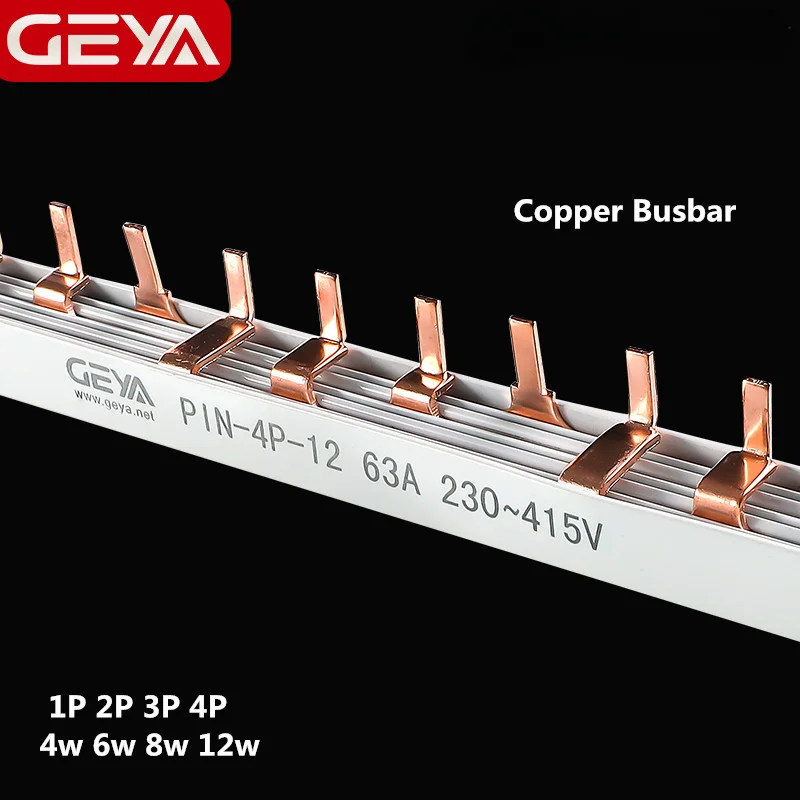 GEYA-Red-Copper-Busbar-for-Distribution-Box-Circuit-breaker-PIN-TYPE ...