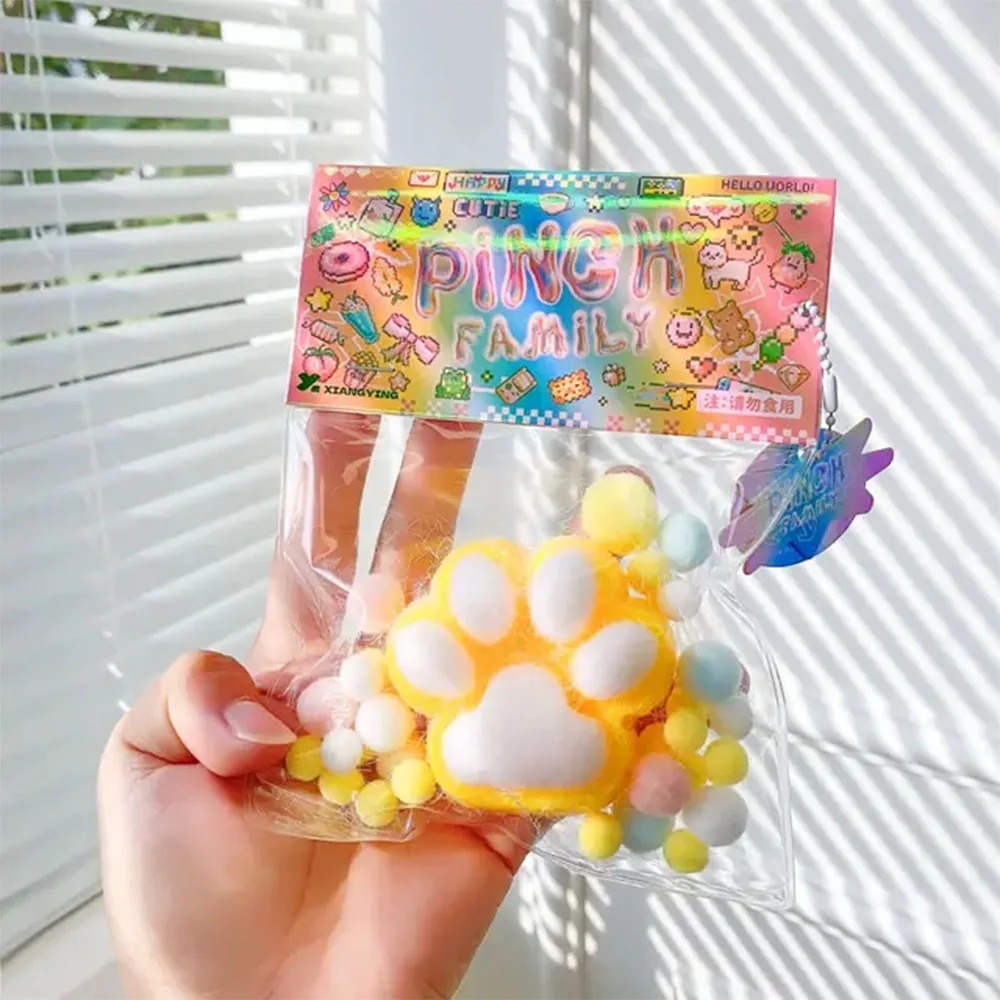 New-Cartoon-Kawaii-Plush-Cat-Paw-PU-Slow-Rebound-Toy-Creative-Ins-Small ...
