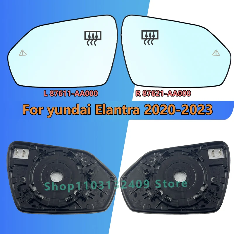 With-BSD-For-Hyundai-ELANTRA-2020-2021-2022-2023-Left-Right-Rearview ...