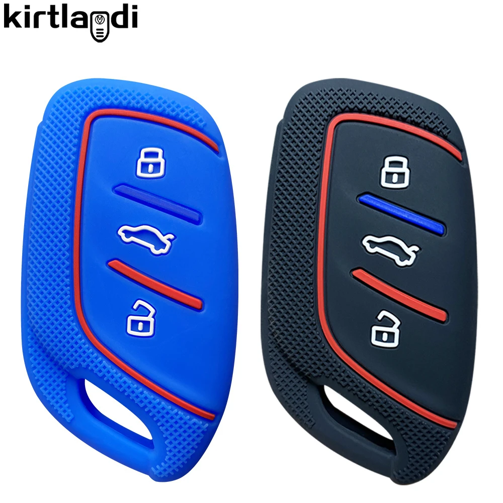 silicone car key chain cover case for MG ZS EV HS EHS ZX GT MG4 MG5 MG6 ...
