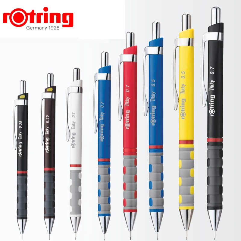 rOtring Tikky Mechanical Pencil Shockproof Broken Proof Core Sketch ...