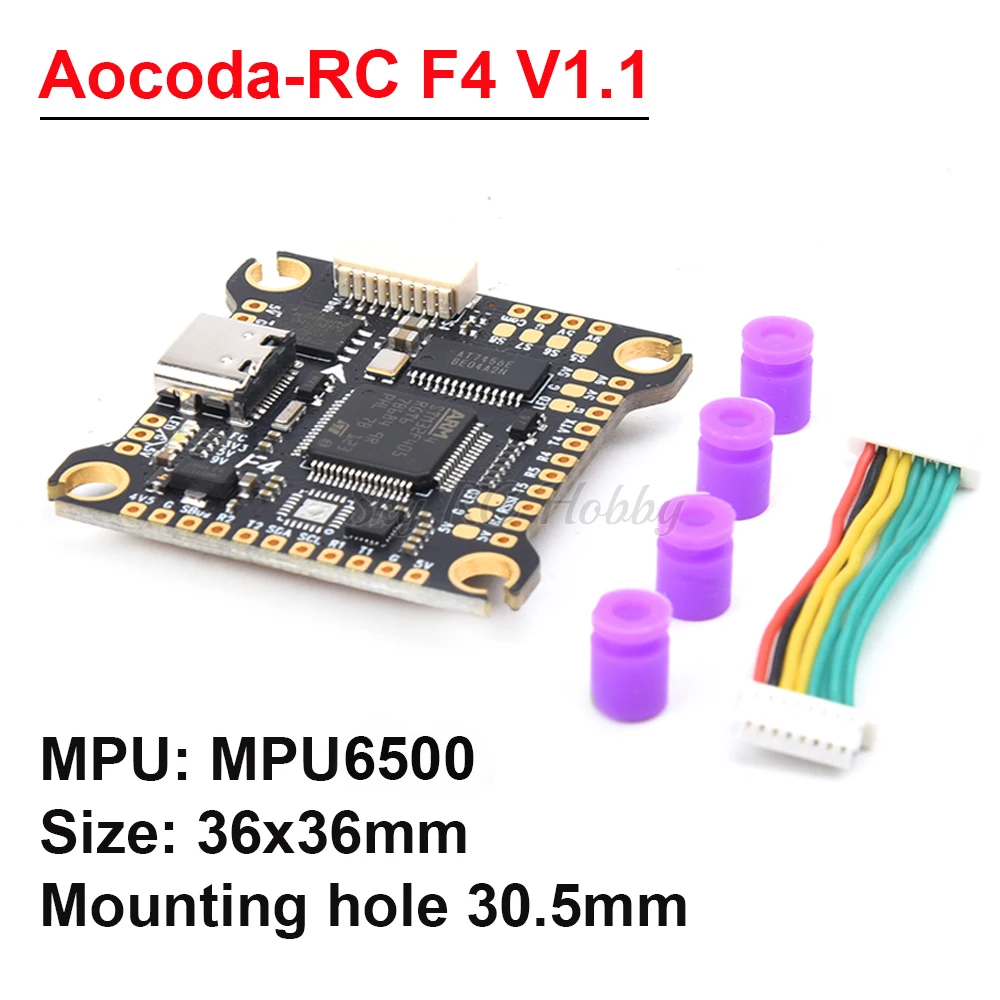 Aocoda-RC F405 F4 V1.1 Flight Controller With OSD 16M Black Box MPU6500 ...