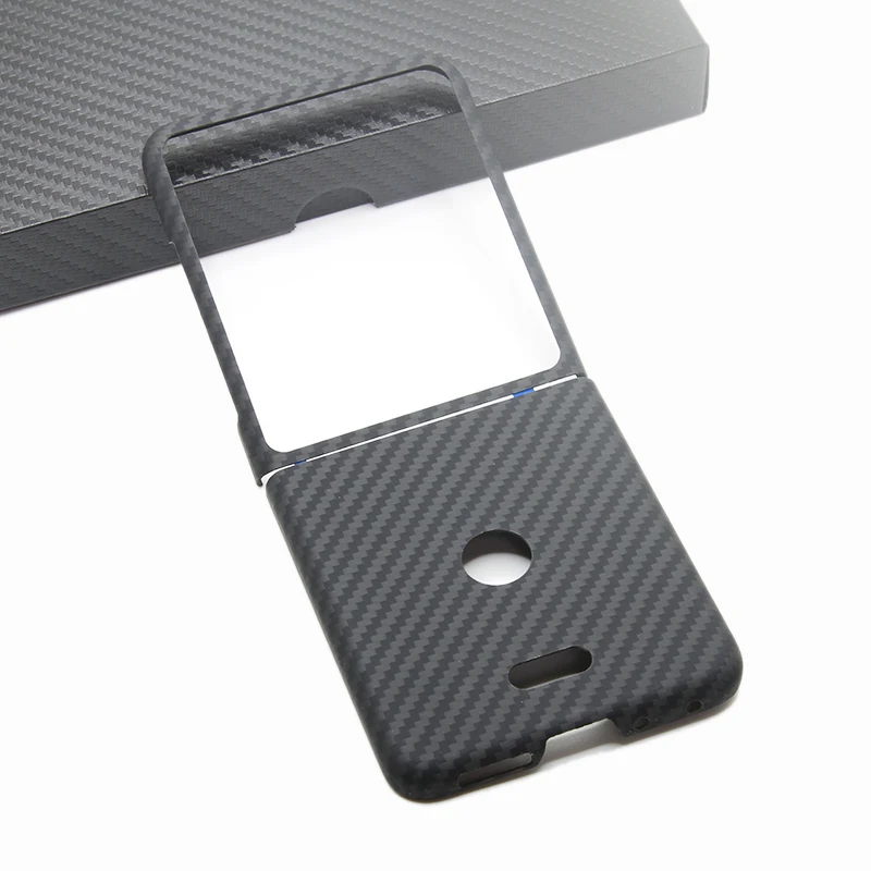 ZXKE-Carbon-Case-For-Motorola-Moto-Razr-50-Ultra-Hard-Cover-Ultralight ...