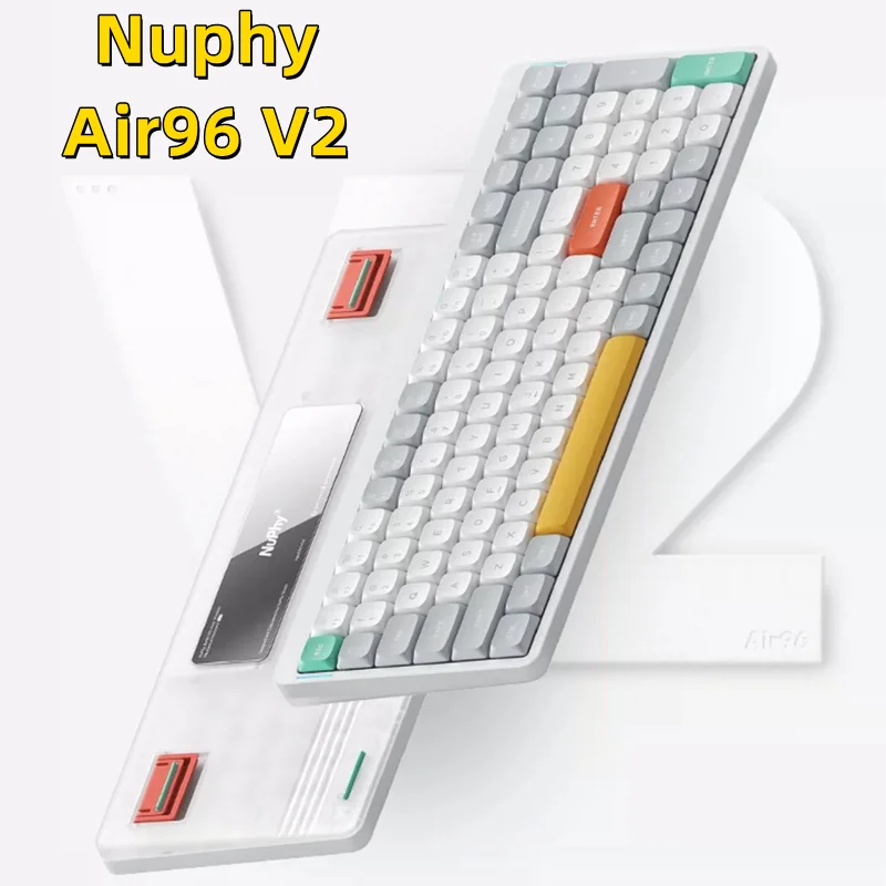 Nuphy-Air96-V2-Bluetooth-2-4g-Wireless-96-Mechanical-Keyboard-Low ...