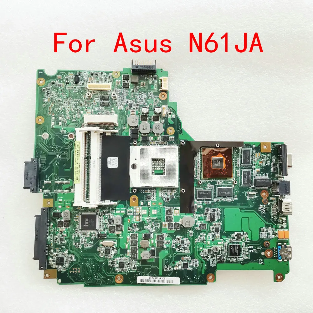 For-Asus-N61J-N61JA-N61JQ-N61JV-Laptop-Motherboard-N61J-Notebook-N61JA ...