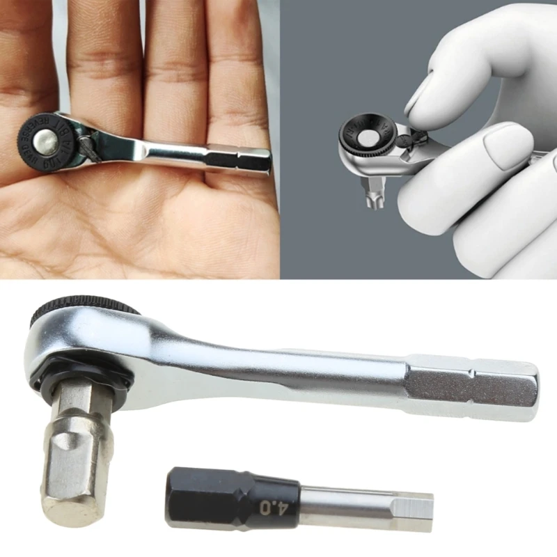 Ratchet-Wrench-Set-1-4-Inch-Ratchet-Multifunction-Screwdriver-Mini ...