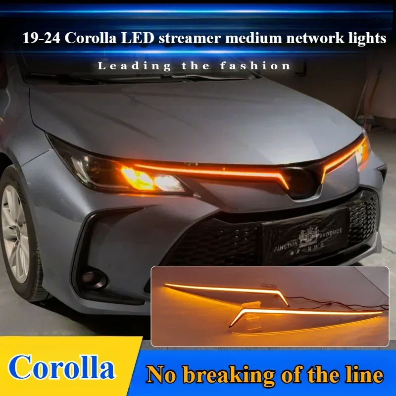 For Corolla Streamer in The Mesh Light, LED Front Through Light ...