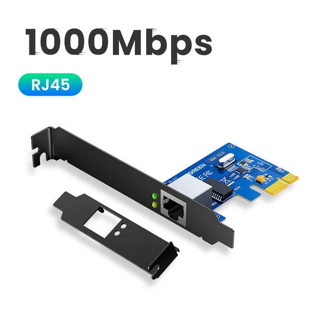 UGREEN PCIE Ethernet Adapter 1000Mbps 5Gbps PCIe Expansion Card RJ45 ...
