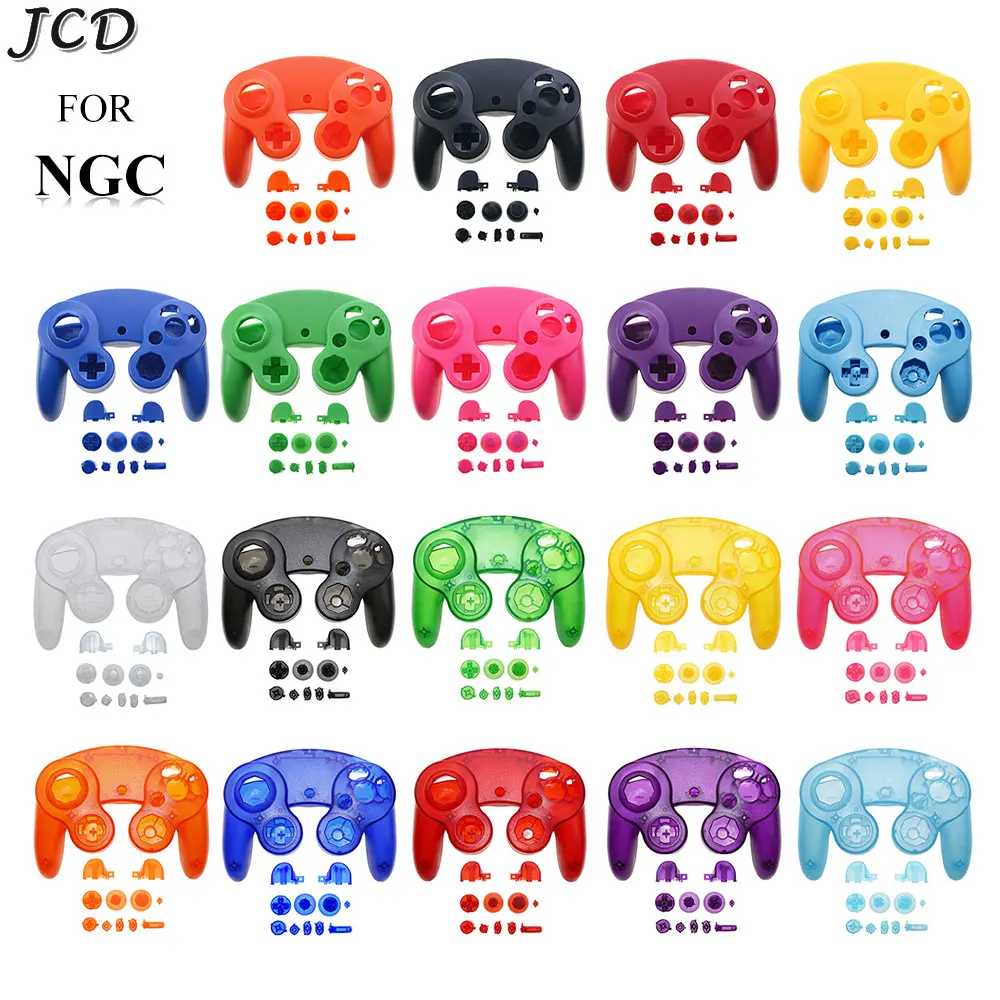 JCD-For-NGC-Gamecube-Controller-Housing-Shell-Handle-Case-With-Buttons ...