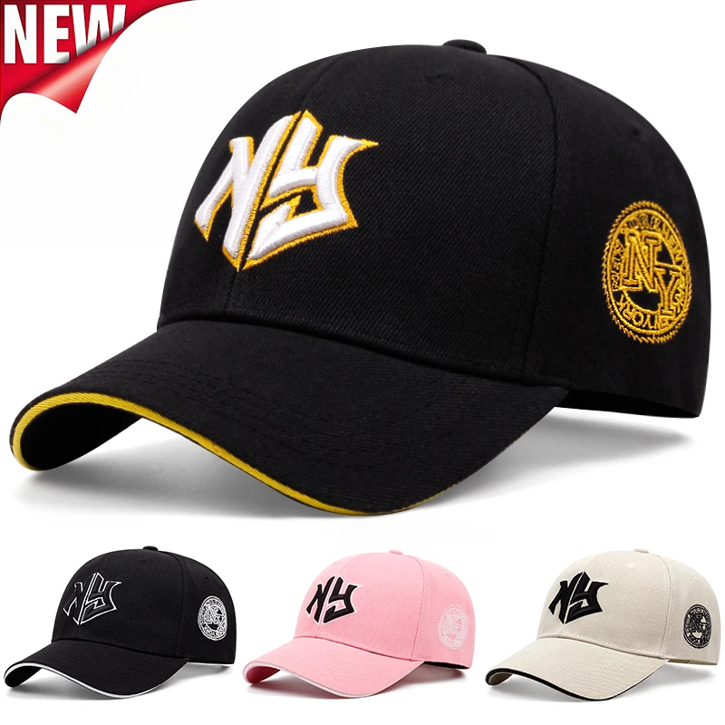Men-s-Fashion-NY-Letter-Embroidered-Cap-Adjustable-Hip-Hop-Baseball-Cap ...
