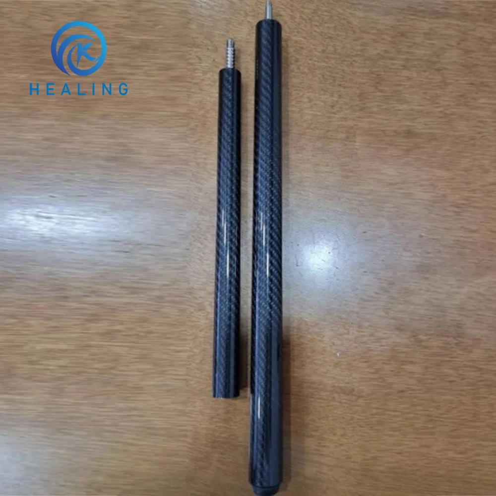 3k-Kohle-faser-2-st-cke-Hintern-Billard-Pool-Queue-Uniloc-angepasst-f-r ...