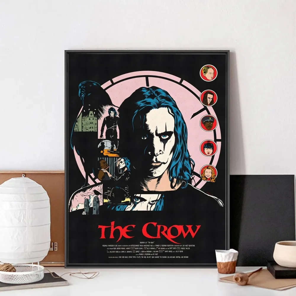 Póster de la Película THE-CROWs Lindejuan Papel Kraft sin marco Arte de ...