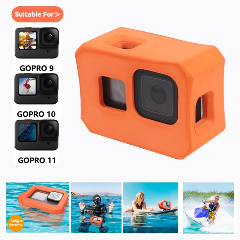 For-Gopro-9-10-11-Accessories-Waterproof-Diving-Floating-Floaty-Case ...