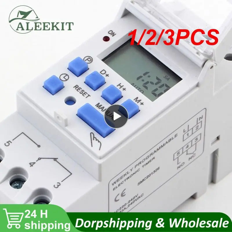 1-2-3PCS-Electronic-Weekly-7-Programmable-Digital-Time-Switch-Relay ...