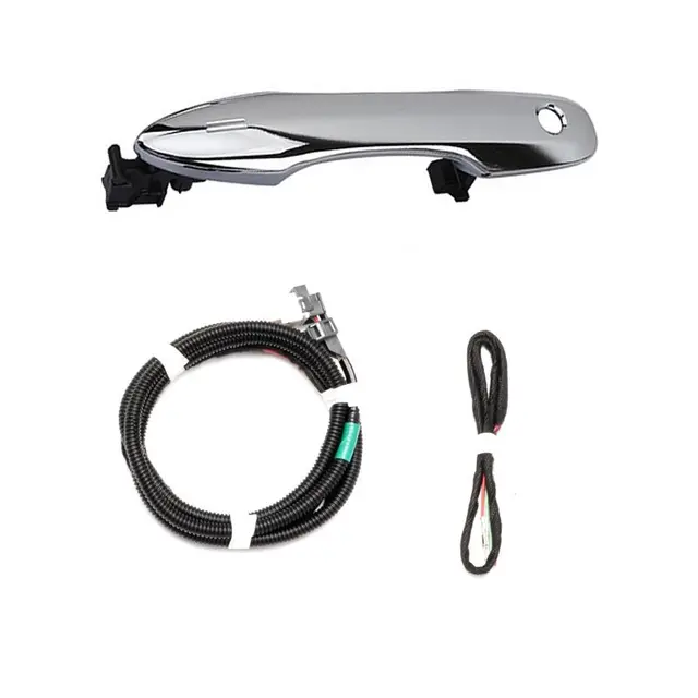 silvery Sensor Handle Intelligent Door Handle Modification Keyless ...