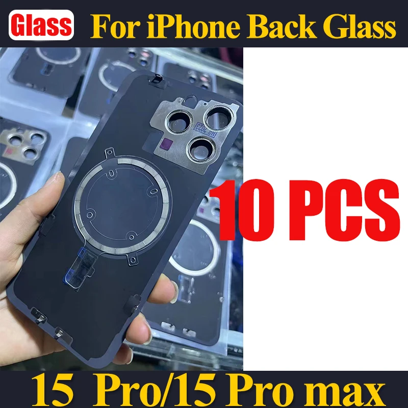 10PCS-OEM-For-iPhone-15-Pro-Max-Back-Housing-Cover-Battery-Glass-15-Pro ...
