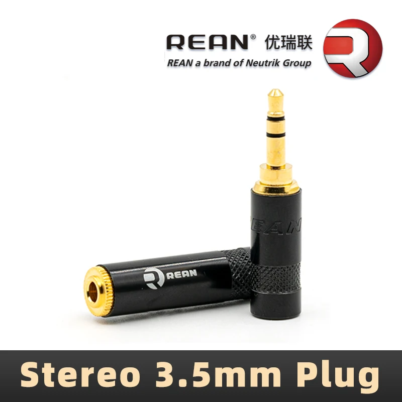 Neutrik-s-REAN-3-5mm-plug-headphone-plug-NYS231LBG-3-5mm-female ...
