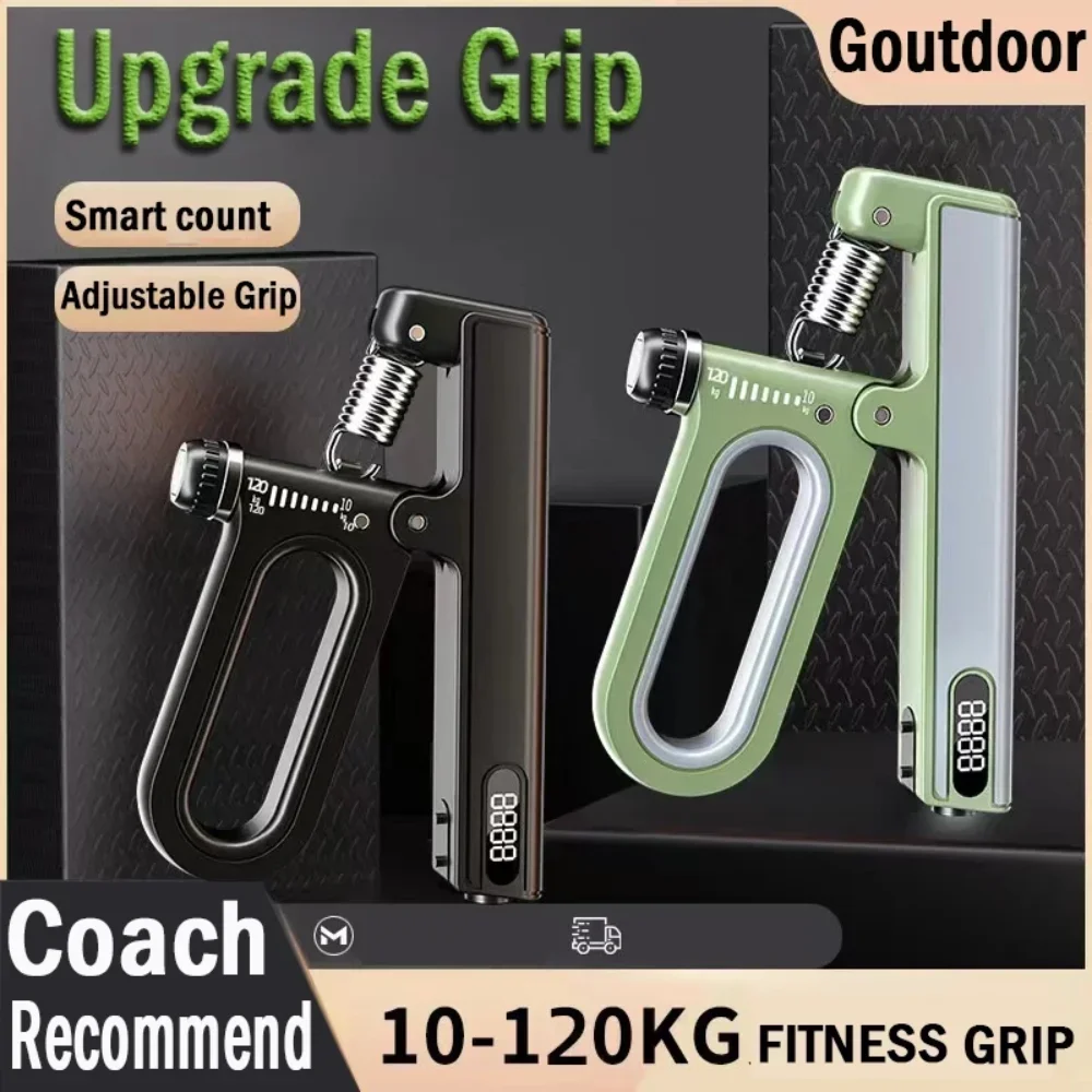 10-120kg-Adjustable-Hand-Grip-Strengthener-Hand-Grip-Trainer-With-Counter-Wrist-Forearm-And-Hand ...