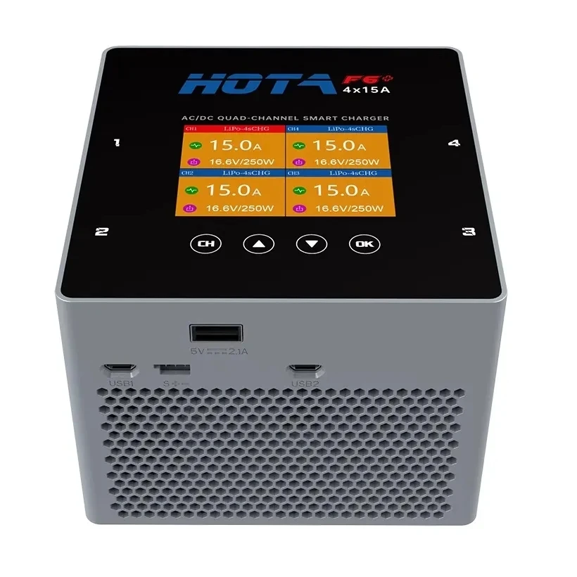 HOTA F6+AC 500W DC 1000W 15A Balanced Charger Multifunctional ...