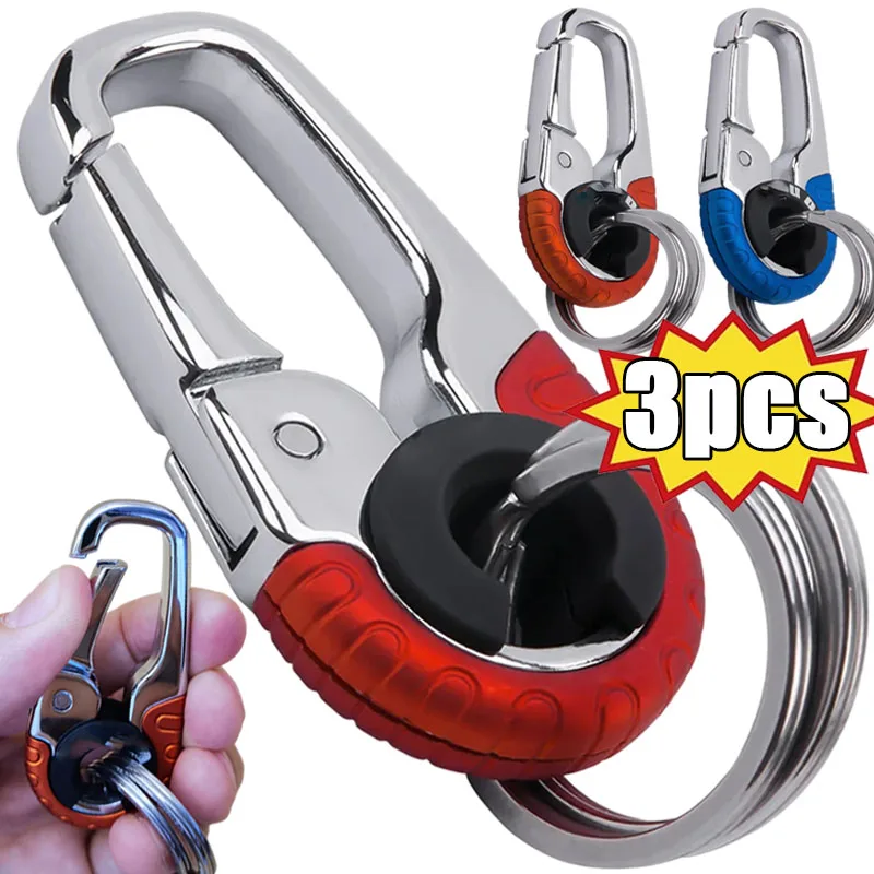 1-3pcs-Car-Keychain-Creative-Key-Holder-Keyring-Men-Key-Chain-Camping ...