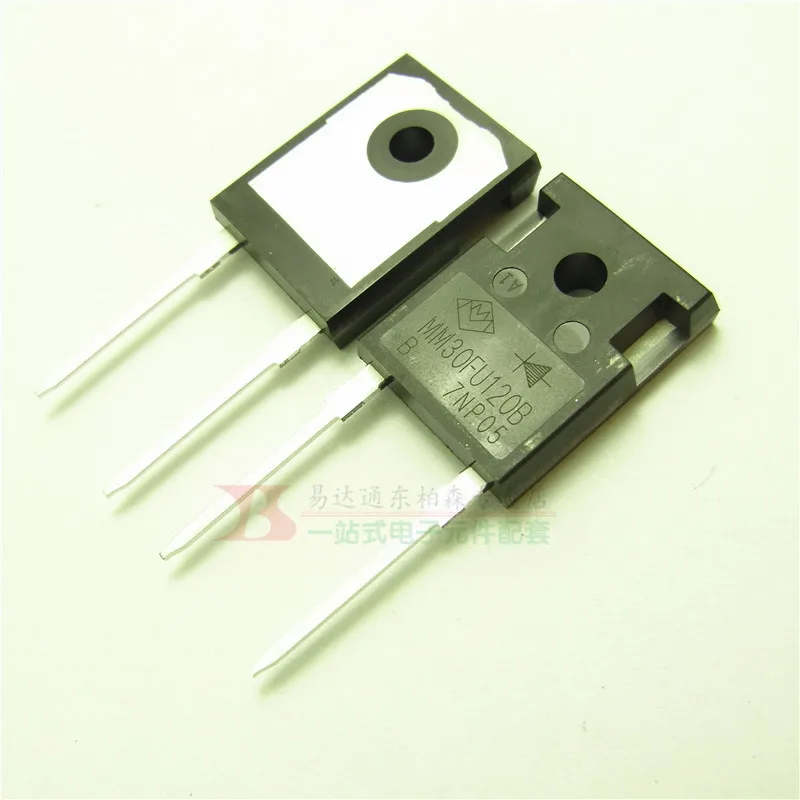 10pcs Mm30fu120b Mur30120pt 30a/1200v To247 Original New - Integrated ...
