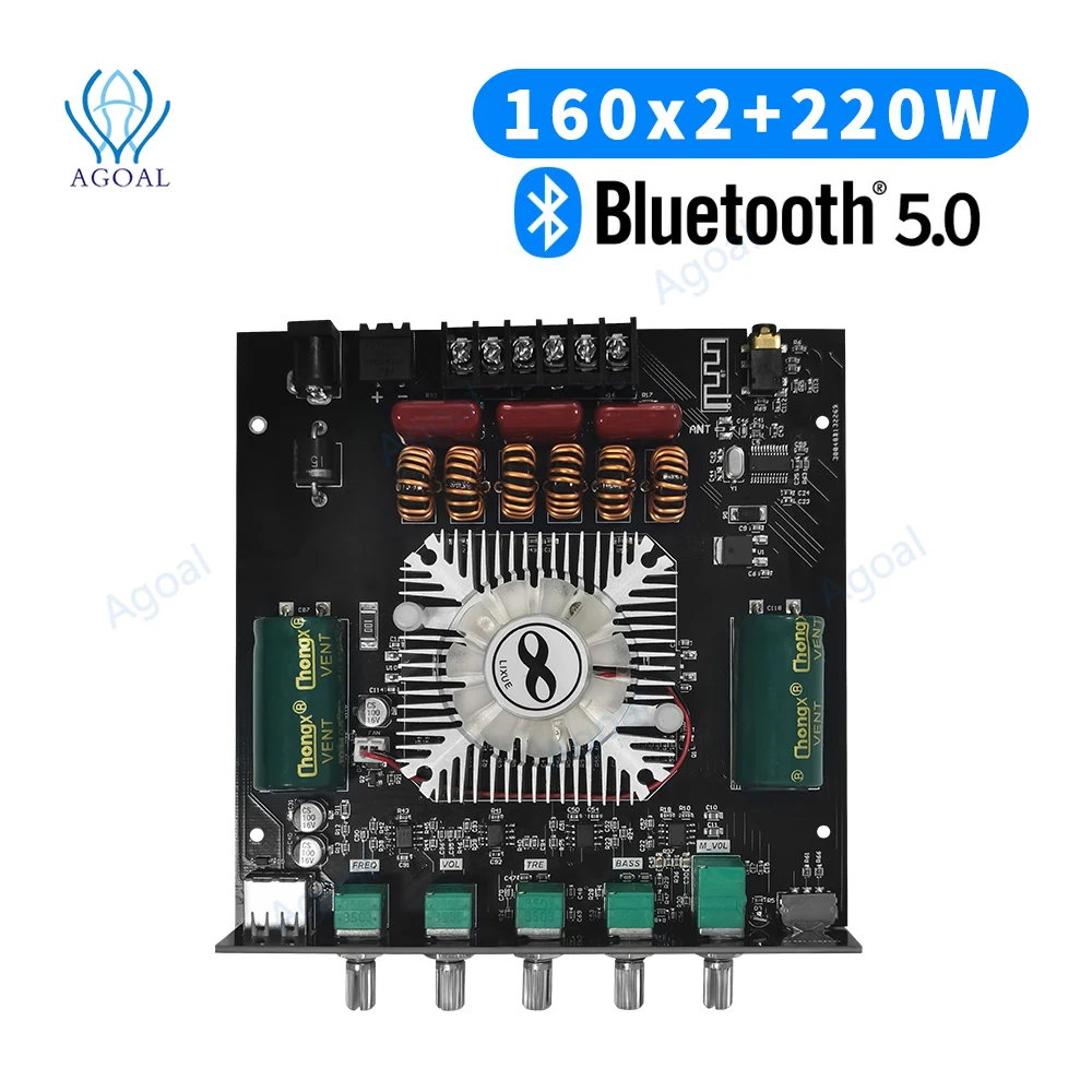 ZK-HT21-2-1-Channel-TDA7498E-Bluetooth-Digital-Power-Amplifier-Module ...