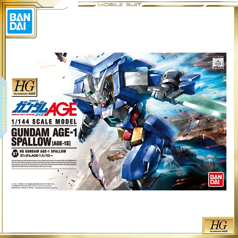 반다이 HG AGE 1S 건담 AGE 1 스패로우 1/144 기동복 건담 장난감 선물 5062883| | - AliExpress