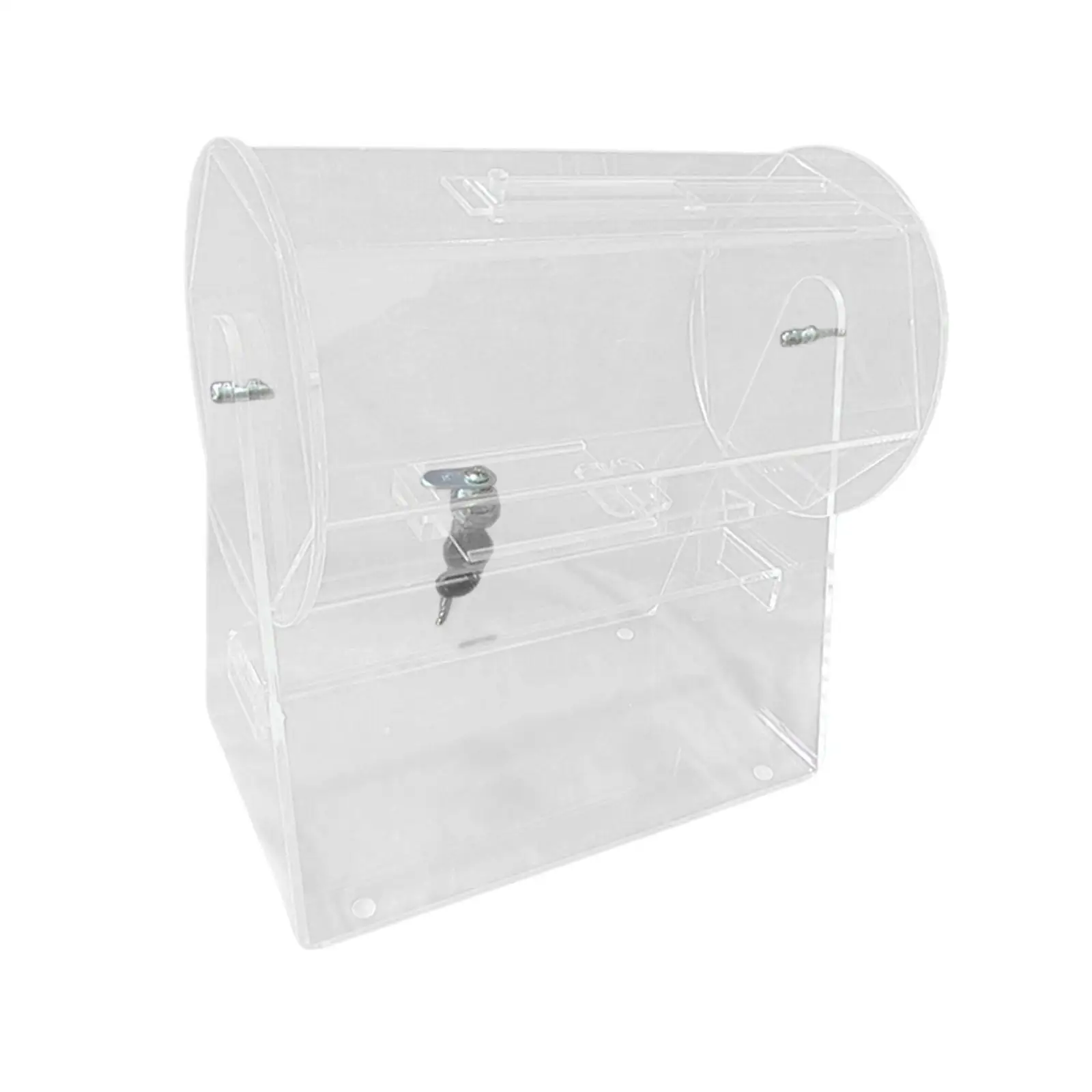 Acrylic-Raffle-Drum-Raffle-Ticket-Box-for-Tickets-Drawing-Games-Raffle ...