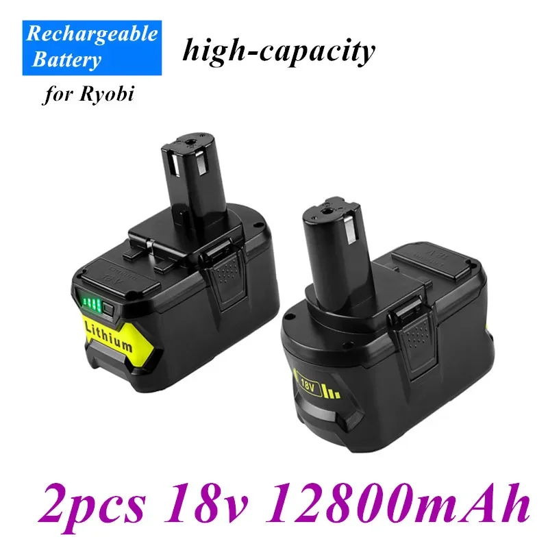 18V-12-8AH-Li-ion-Rechargeable-Battery-for-Ryobi-ONE-cordless-Power ...
