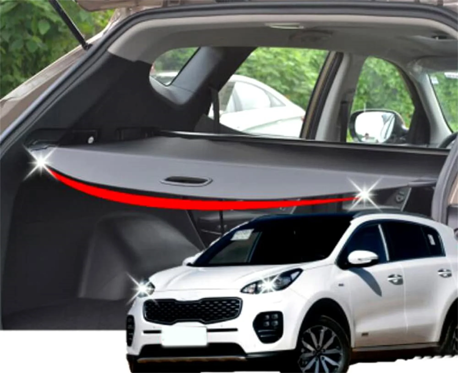 for-Kia-Sportage-2017-2018-2019-2020-2021-2022-Car-Retractable-Rear ...
