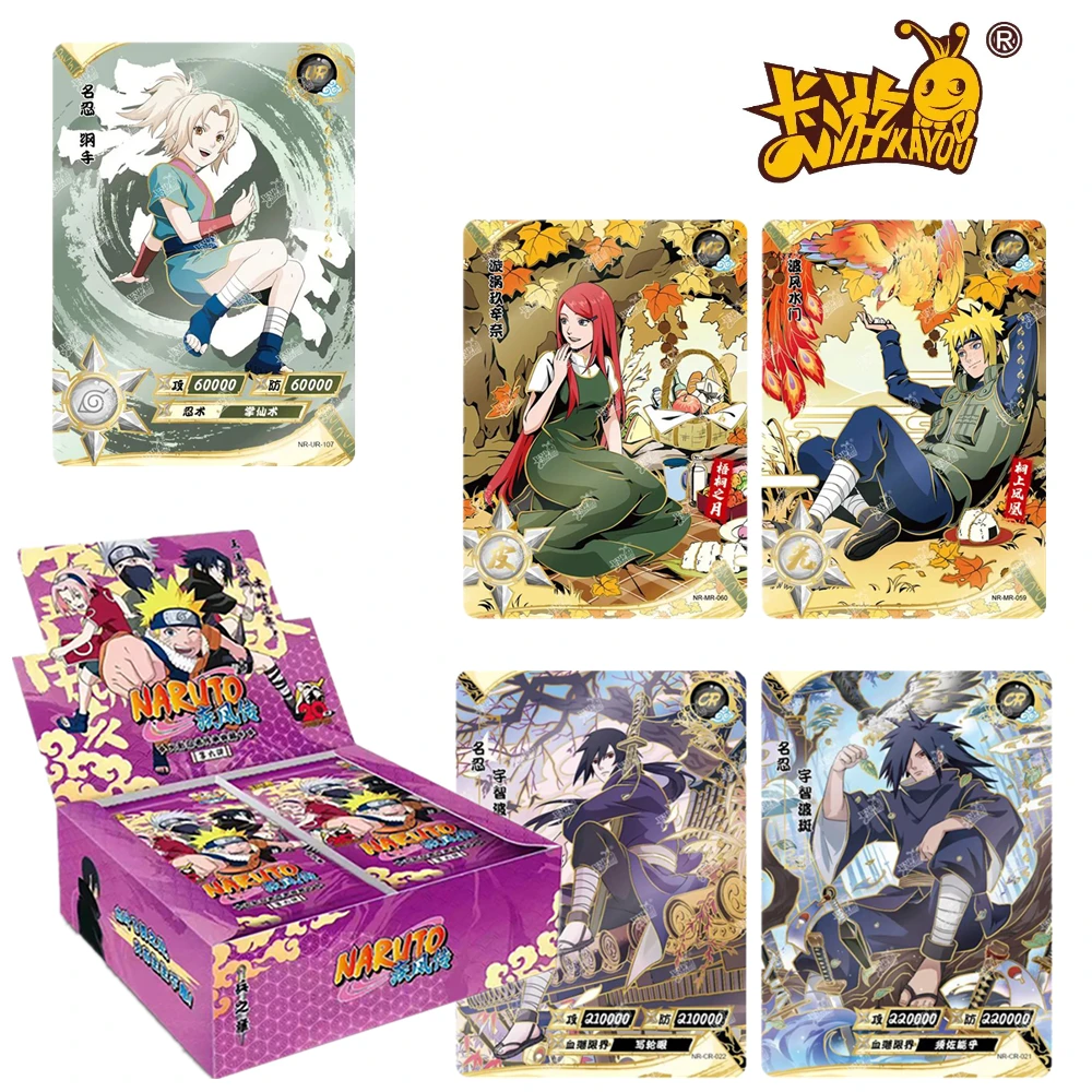 Original Anime Naruto Card KAYOU Chapter Of Soldiers Rare MR CR UR OR ...