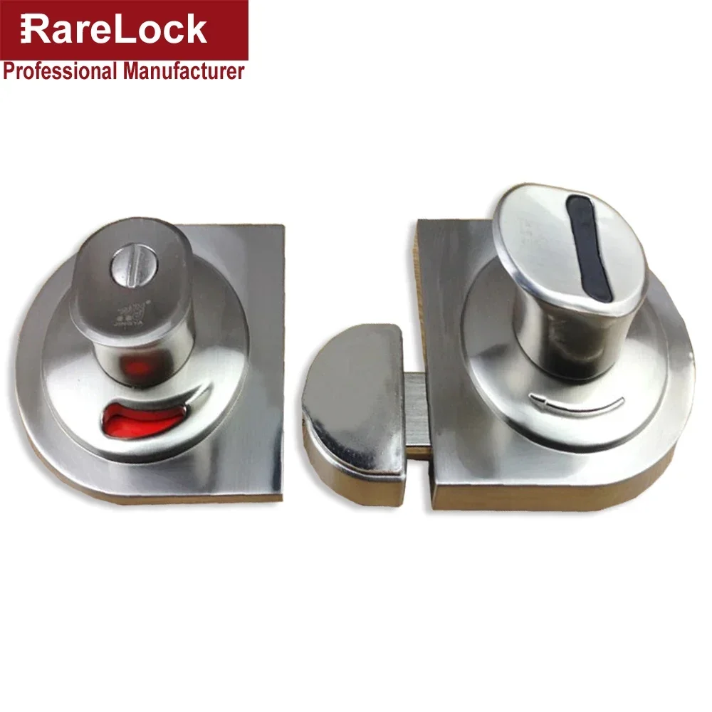 Toilet WC Door Lock with Red Green Indicating Label Bathroom ...