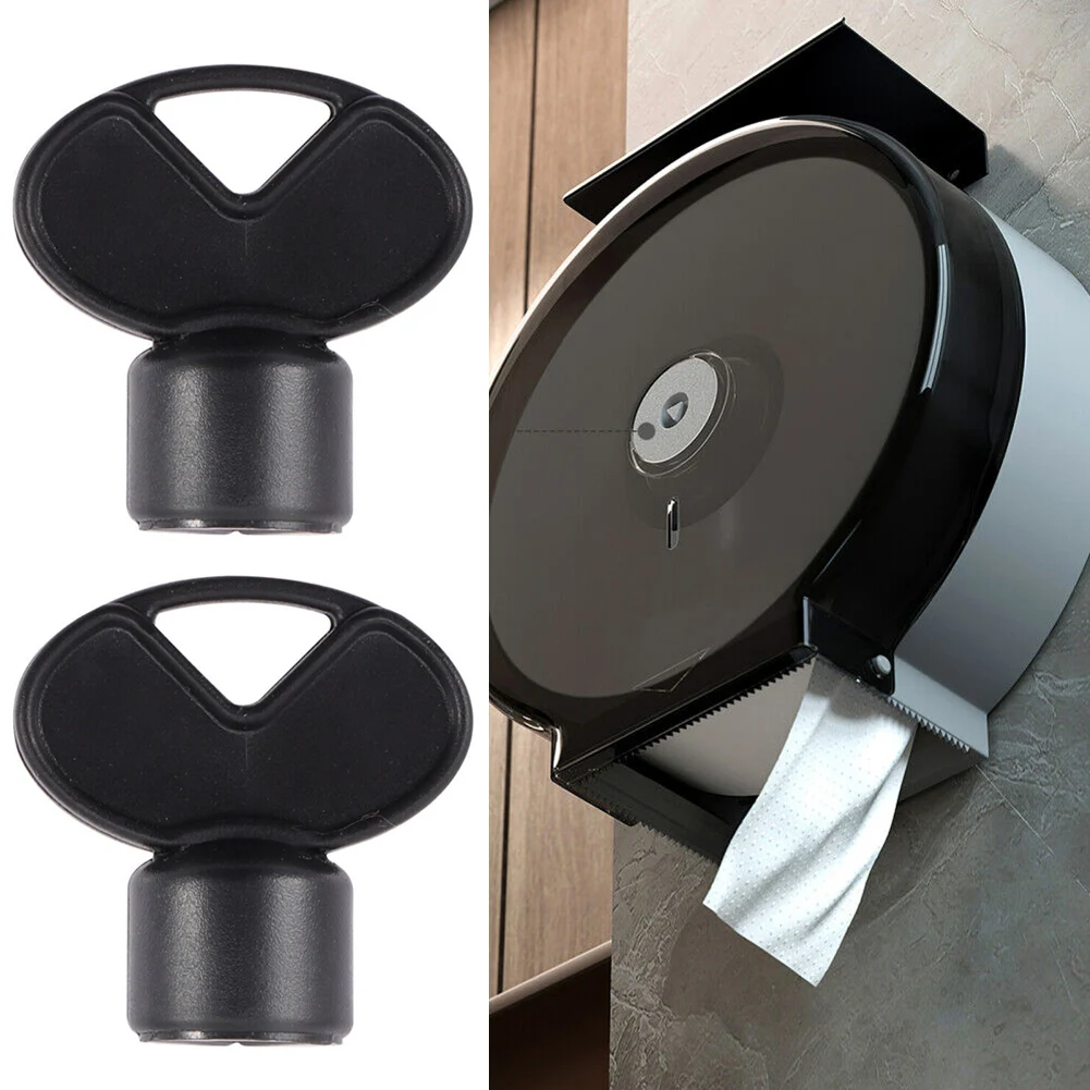 2Pcs-Locks-Keys-Roll-Carton-Key-Commercial-Paper-Towel-Dispenser-Toilet ...