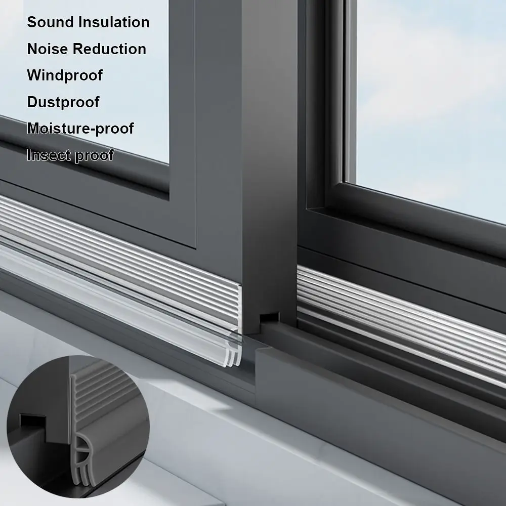 2-4M-Windproof-Sliding-Window-Sealing-Strip-Noise-Isolation-Insectproof ...