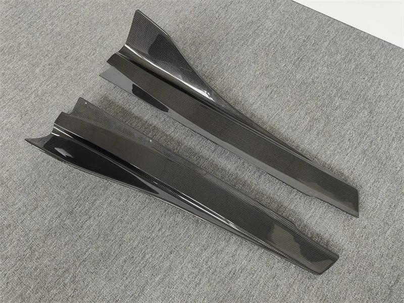 for Mclaren MP4-12C 650S Upgraded B-style True Carbon Fiber Side Skirts ...