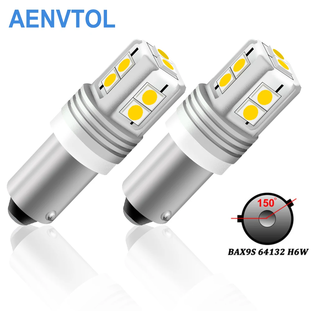 AENVTOL-2Pcs-Canbus-Bax9s-H6W-10SMD-LED-Bulbs-For-Audi-A3-S3-RS3-8V-8V1 ...