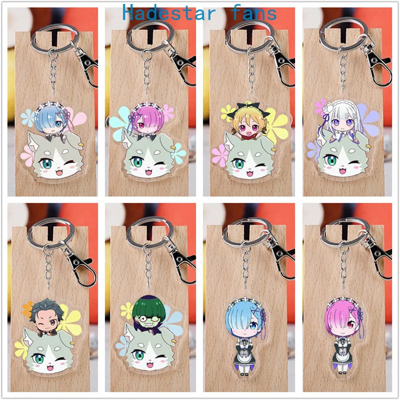 10 Pcs/lot Anime Re Life In A Different World From Zero Acrylic ...