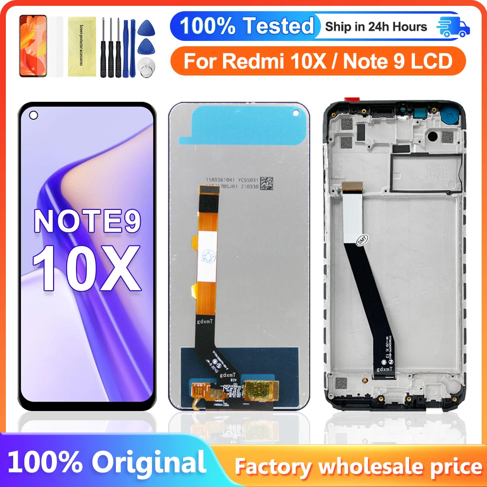 Original Display For Redmi note 9 LCD Display Touch Screen Digitizer ...