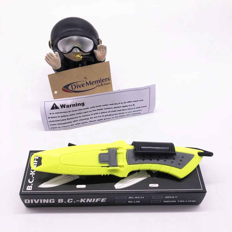 Scuba-Diving-Tool-with-304-Stainless-Steel-And-Titanium-Diving-Blunt ...