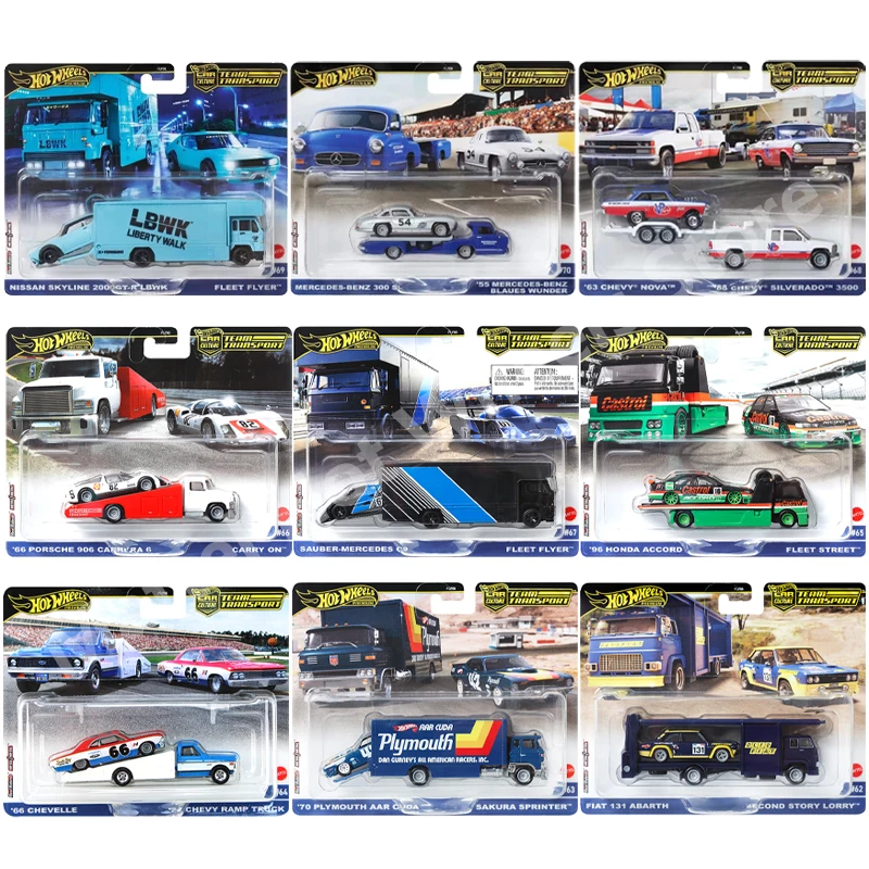 Original-Hot-Wheels-Car-Culture-Team-Transport-Nissan-Skyline-Chevy ...