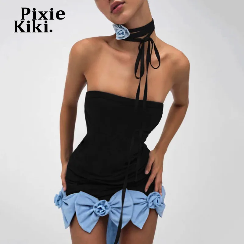 PixieKiki-yay-Backless-Mini-elbise-seksi-siyah-parti-elbiseler-Y2k-Coquette-Vestidos-kad-n-k ...