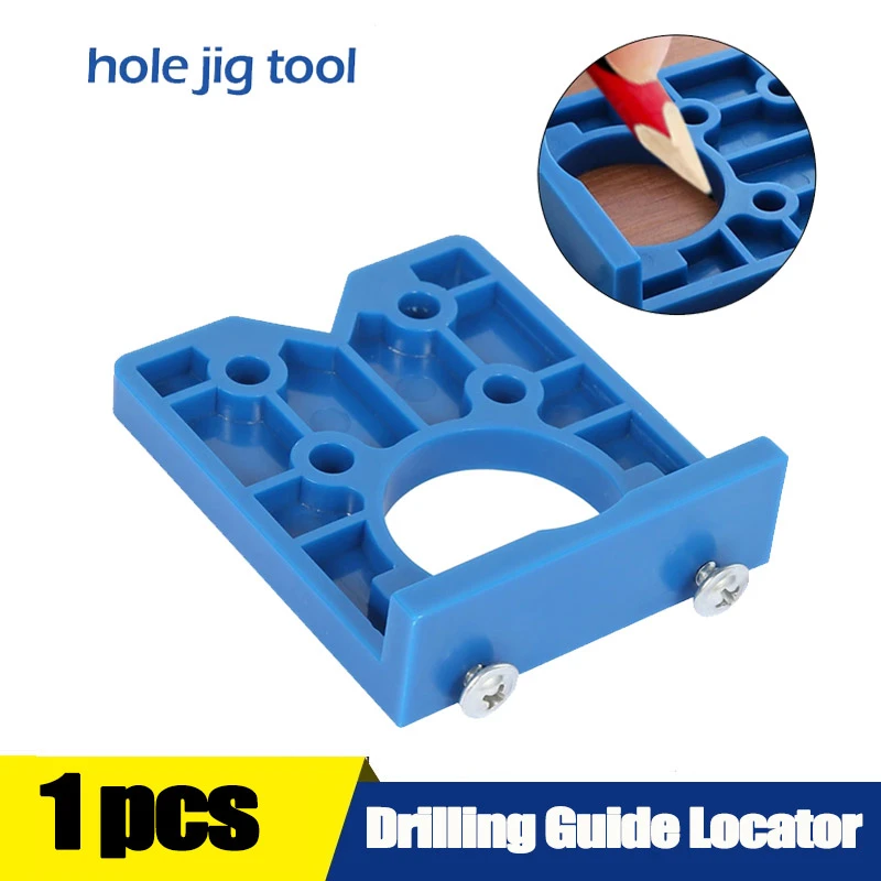 35mm Hinge Hole Drilling Guide Locator Hinge Drilling Jig Concealed ...