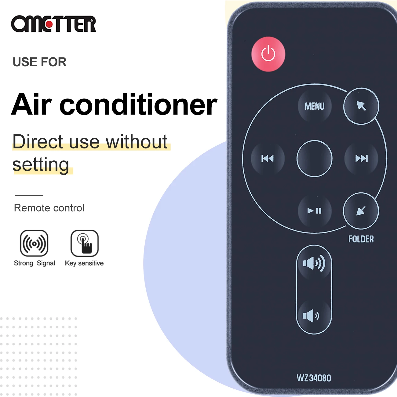 New-Original-Remote-Control-WZ34080-For-Yamaha-Radio-iPod-Speaker-Dock ...