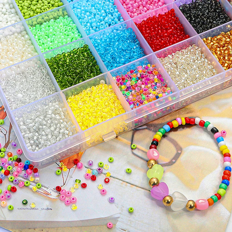 20000PCS-2mm-Glass-Seed-Beads-Kit-Colorful-Tiny-Beads-DIY-Bracelet ...