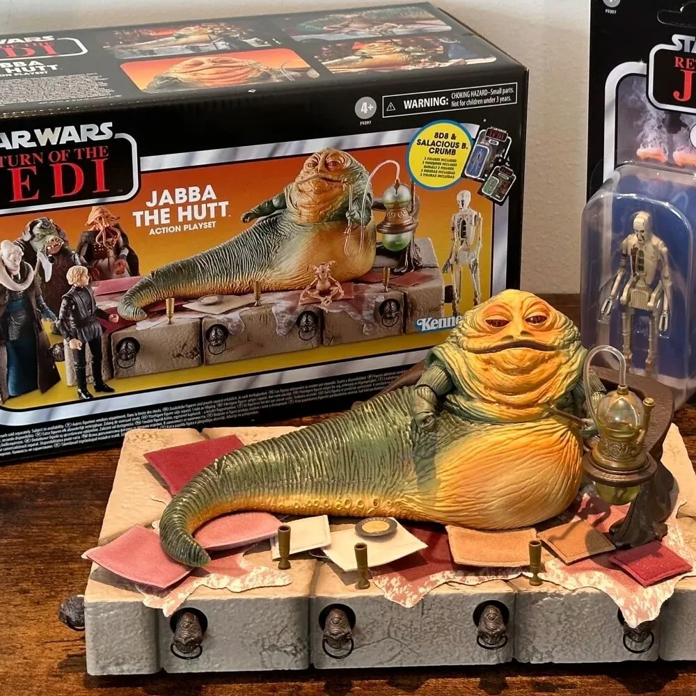 Original Star Wars The Black Series Jabba The Hutt Action Figure ...