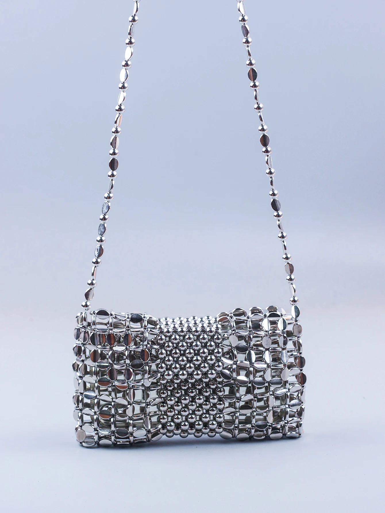 Handmade-Bead-Bag-Long-Chain-Hand-Woven-Celebrity-Handbags-Designer ...