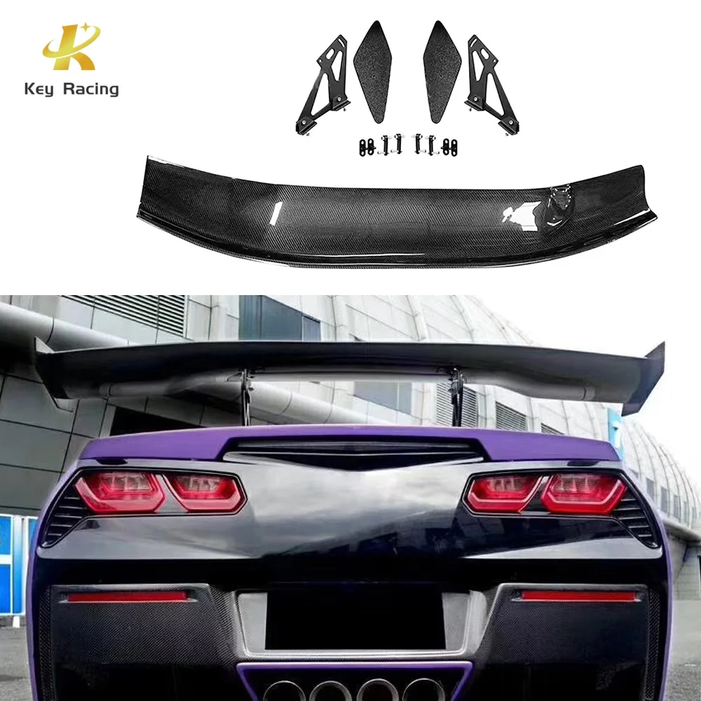 Corvette-C7-Aleron-Trasero-Rear-Trunk-Wing-Carbon-Fiber-Rear-Spoiler ...