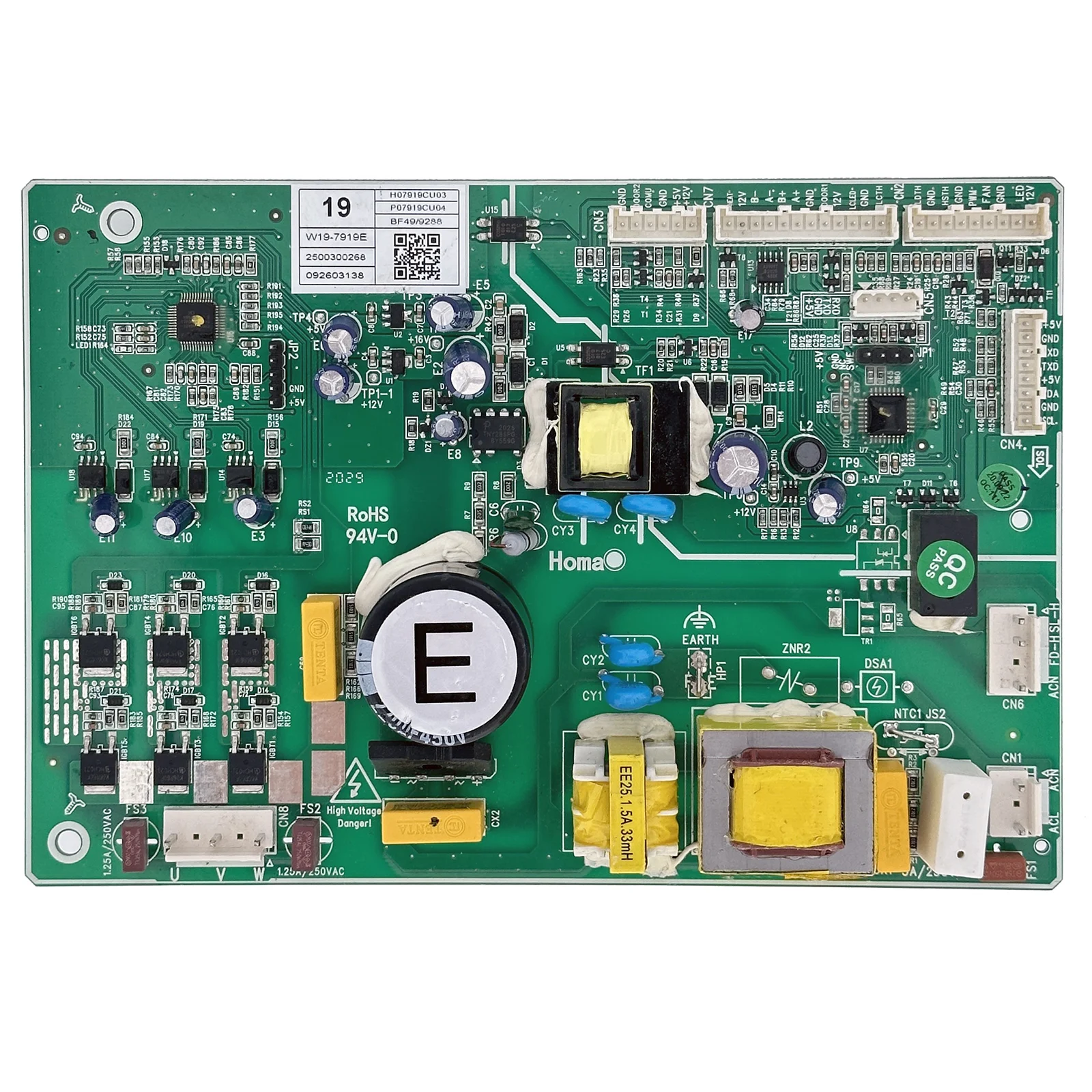 W19-7919E-Refrigerator-Fridge-Main-PCB-Power-Control-Board-for-BEKO ...